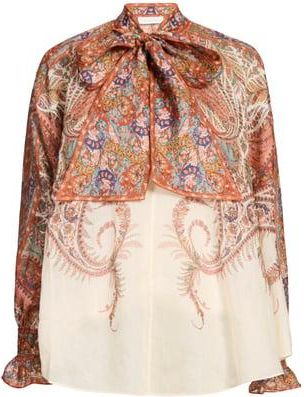 Zimmermann Blouse col lavalli&egrave;re Rhiannon