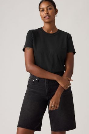 Levi's Favorite Slub-T-Shirt - Damen - Schwarz / Schwarz