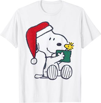 Peanuts Xmas Woodstock Snoopy Retro Friends Vintage 80er 90er Jahre T-Shirt