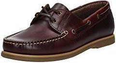 Lumberjack Lumberjack Homme Navigator Chaussures Bateau, Marron (Brunello/Tan M0199), 43 EU
