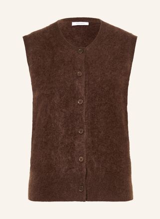 Darling Harbour Darling Harbour Strickweste Aus Cashmere braun