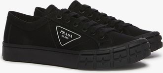 Prada Baskets basses Wheel en gabardine
