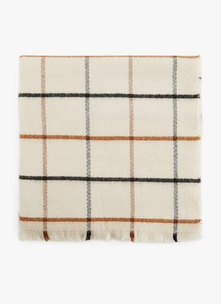 Saison 1865 &Eacute;charpe tiss&eacute;e &agrave; carreaux