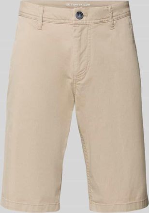 Tom Tailor Slim Fit Chinoshorts aus Baumwoll-Mix