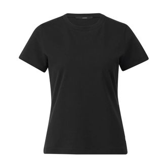 Windsor Baumwoll-T-Shirt im klassischen Stil - - Tops - Damen - Schwarzk - L