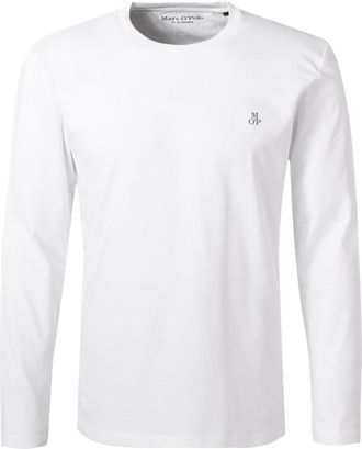 Marc O'Polo Herren Longsleeve weiß