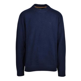 Barbour Pullover mit Rundhalsausschnitt - - Knitwear - Herren - Blau - 2XL