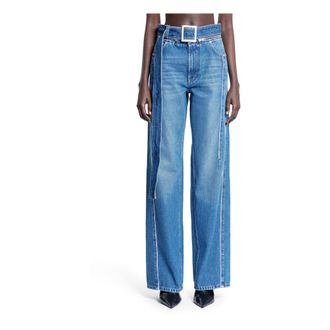 Jean Paul Gaultier Damen, Jeans, Blau, W27Größe