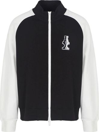 A|X Armani Exchange Homme, Sweatshirts et sweats &agrave; capuche, Noir, Taille: XL Felpa