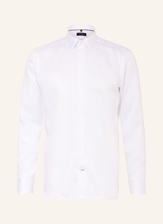 Olymp Olymp Signature Smoking-Hemd Tailored Fit Mit Umschlagmanschette weiss