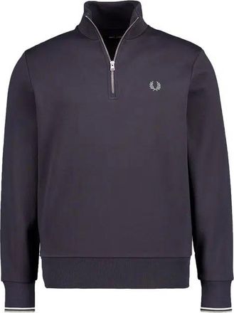 Fred Perry Herren Troyer grau unifarben