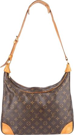 Louis Vuitton Crossbody Bags - Louis Vuitton Canvas Monogram Boulogne Crossbody B - Gr. unisize - in Braun - f&uuml;r Damen
