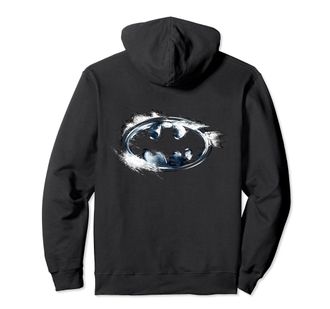 DC Comics DC Batman Logo Burst 3D Pullover Hoodie