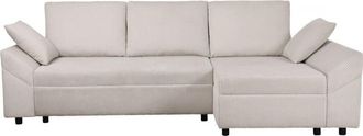 Habitat et Jardin Habitat Et Jardin - Ecksofa aus Cord Vaugirard ii - 3-Sitzer - Beige
