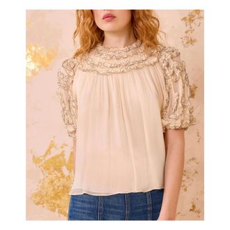 Ulla Johnson Blouse Isolda Soie Ulla Johnson
