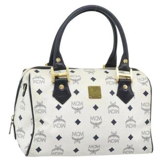 MCM Pre-owned Hand Bag - - Pre-owned - Damen - Wei&szlig; - ONE SIZE