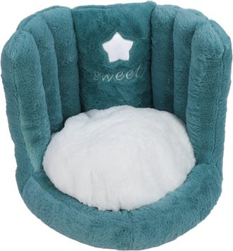 Generic Bodenkissen, Vielseitige Stuhlauflage aus Samt, rutschfest, mit R&uuml;ckenlehne f&uuml;r Erwachsene in der Schule ( 12)