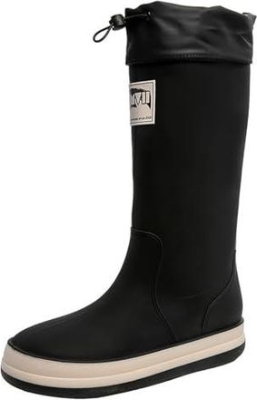Pangolin Bottes de Pluie Imperm&eacute;ables Femme & Homme - Bottes Hautes en Caoutchouc avec Cordon Ajustable, Semelle Antid&eacute;rapante, Chaussures Outdoor L&eacute;g&egrave;res pour