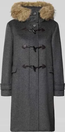 Max Mara Dufflecoat mit Webpelzkapuze Modell EPICA