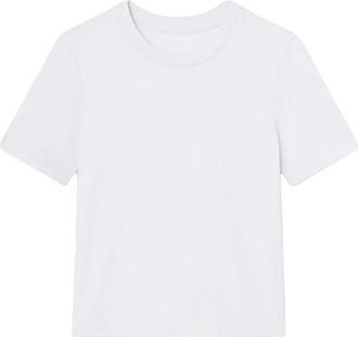 Frame Denim Le Baby Tee - Femme - Tops - Blanc - Taille: 38 FR