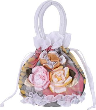 BESPORTBLE Gatuida Mini sac seau brodé à motifs floraux vintage, pochette de soirée à fleurs, sac à main pour dames, à main pour dîner de mariage, portefeuille d