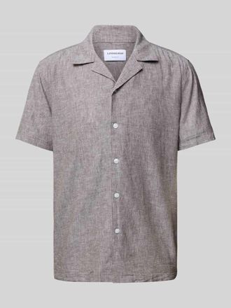 Lindbergh Relaxed Fit Leinenhemd mit 1/2-Arm
