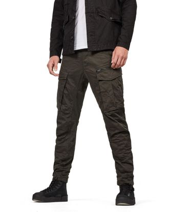G-Star RAW Herren Rovic Zip 3D Tapered Pants, Schwarz (Asfalt 995), W35 / L30