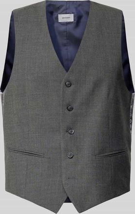 Pierre Cardin Weste mit Knopfleiste Modell Hugo