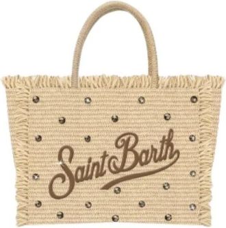 Saint Barth Femme, Sacs, Beige, Taille: ONE Size Tote Bag