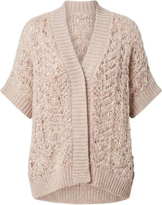 PESERICO Femme, Pulls, Beige, Taille: 38 FR Mantella