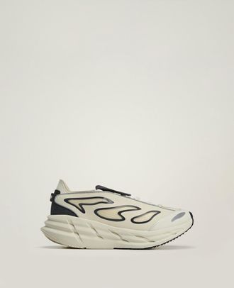 Stella McCartney ADISTAR Distance Running Trainers, Woman, Almond Milk/Utility Black, Size: 6h