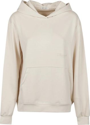 Hinnominate Hinnominate, Femme, Sweatshirts et sweats &agrave; capuche, Beige, Taille: 40 FR SweaT-shirt &agrave; capuche