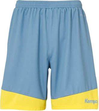 Kempa Kinder Shorts Emotion 2.0 Shorts, Dove Blau/limonengelb, 152, 200316514