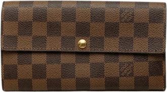 Louis Vuitton Porte-monnaie Pre-owned - Femme - Pre-owned - Brun - Taille: ONE Size