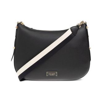 Kate Spade New York Schwarze Schultertasche mit Verstellbaren Riemen - - Bags - Damen - Schwarzk - ONE SIZE