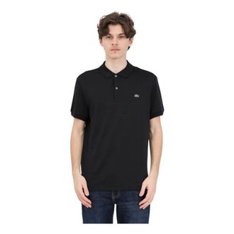 Lacoste Homme, Tops, Noir, Taille: 2XL Polo Regular Fit en Piqu&eacute; de Coton Pima