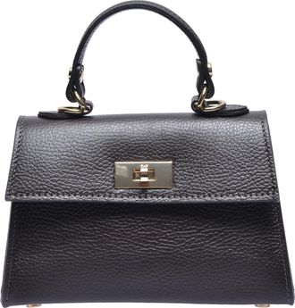 Luisa Vannini Kastanienbraun Rindsledertasche