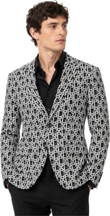 Dolce & Gabbana Homme, Vestes, Multicolore, Taille: M Veste Classique