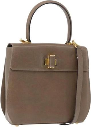 Ferragamo Sac &agrave; main Pre-owned - Femme - Pre-owned - Brun - Taille: ONE Size