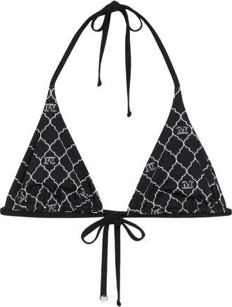 Max Mara Femme, Maillots de bain, Noir, Taille: 40 FR Amedea Haut de bikini double face