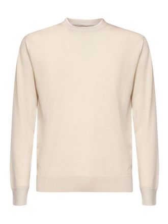 Eleventy Pull Col Rond - Beige