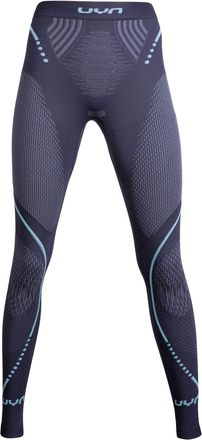 UYN Damen Evolutyon Uw Long Damen Hose, Charcoal/Anthracite/Aqua, S-M EU