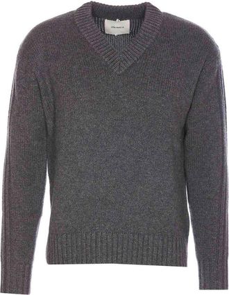 Lisa Yang Rundhalspullover - Grau