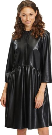 Vera Mont Damen 6409/4039 Kleid, Schwarz, 38