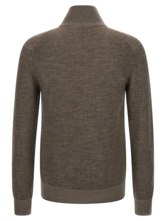 Brioni Cashmere and Wool Blend Sweater