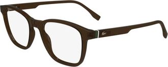 Lacoste Homme, Accessoires, Brun, Taille: 52 MM L2949 Rectangular Frame