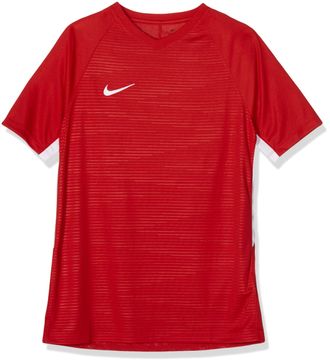 Nike Nike Unisex Jungen Tiempo Premier SS Trikot T-shirt, Rot (university red/White/657), Gr. XS