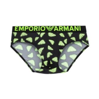 Emporio Armani Homme, Sous-vêtements, Noir, Taille: L Slip Noir Sous-vêtements Élégants