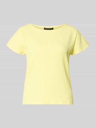 Betty Barclay T-Shirt mit Strukturmuster und Rundhalsausschnitt