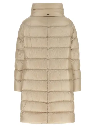 Herno Womens Beige Polyamide Coat Clothing